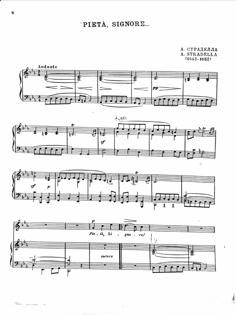 Pieta Signore PDF | PDF