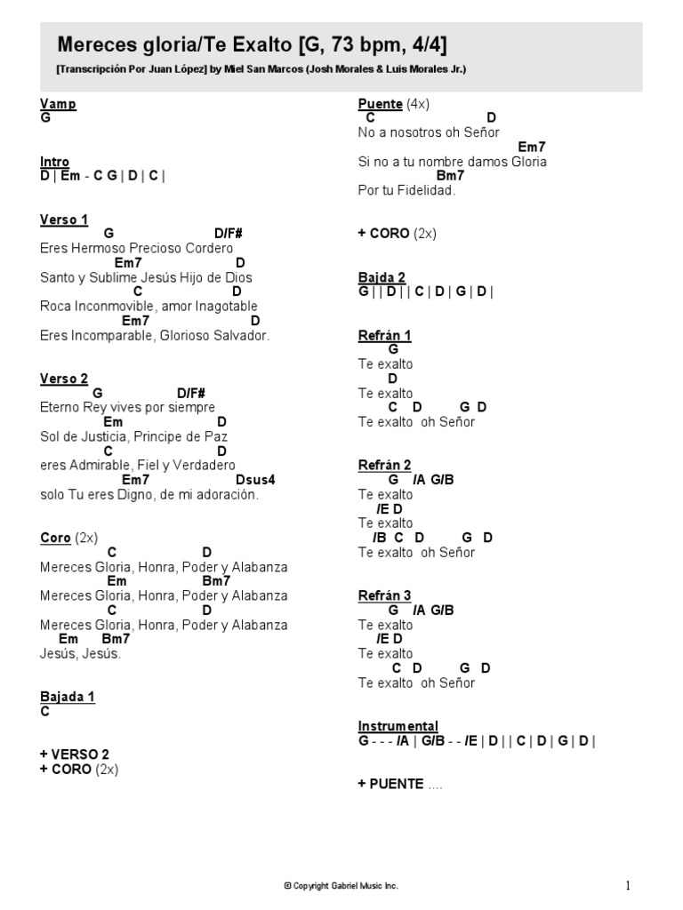 Te Exalto - G.PDF ORIGINAL | PDF | Religión y creencia