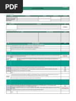 Internal Audit Risk and Control Matrix Template | PDF