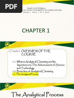 Topic 1.2 Analytical Process | PDF | Analytical Chemistry | Chromatography