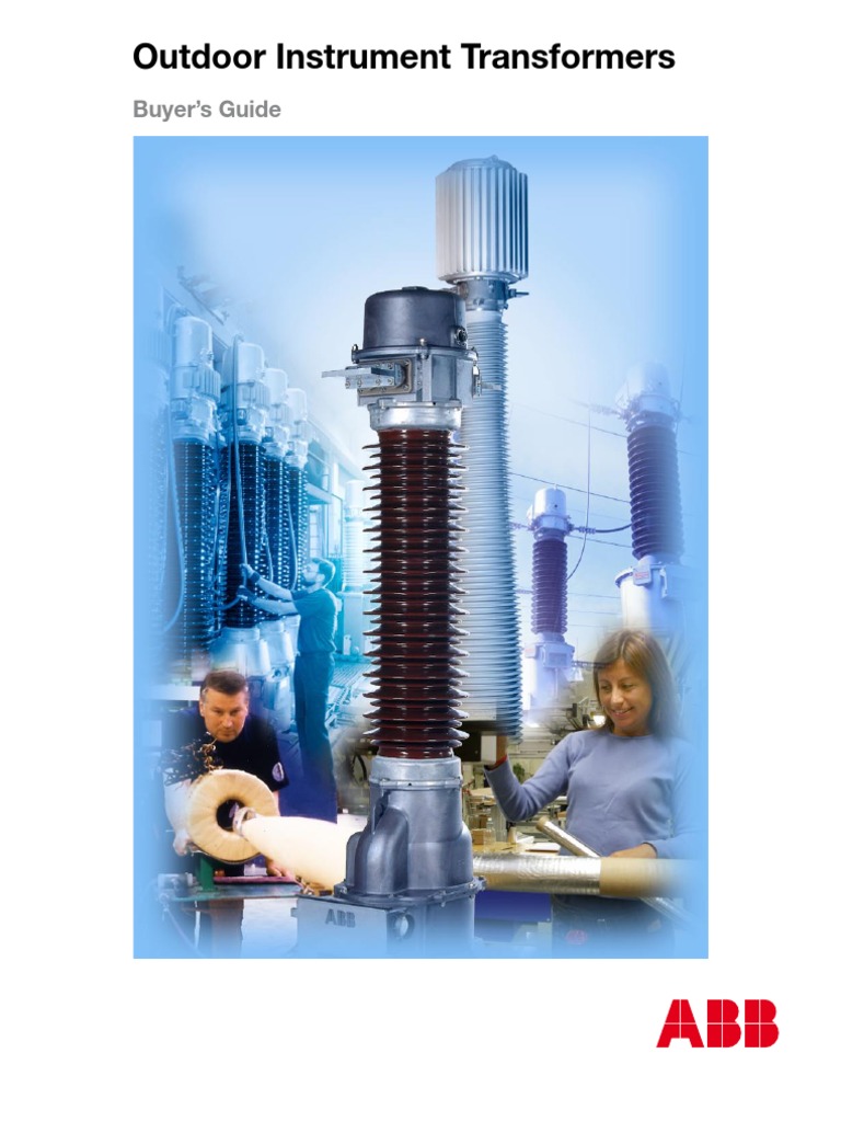 ABB Outdoor Instrument Transformers | PDF | Transformer | Capacitor