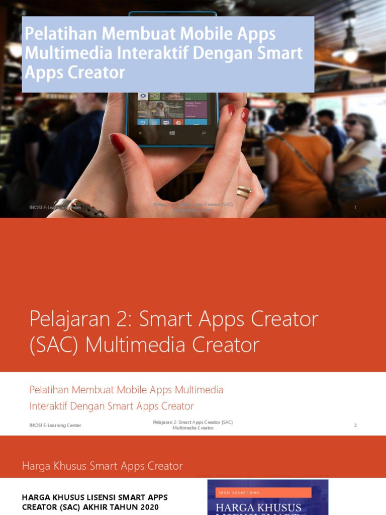 02 Smart Apps Creator (SAC) Multimedia Creator | PDF