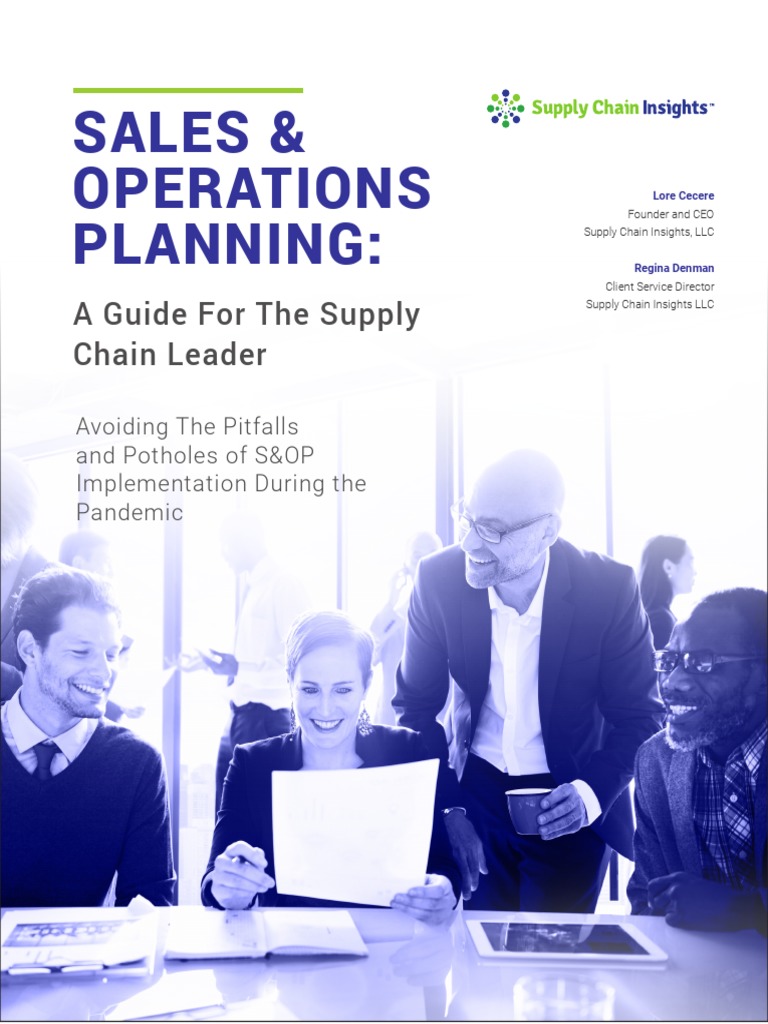 Sales & Operations Planning:: A Guide For The Supply Chain Leader | PDF ...