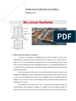 Caisson | PDF | Civil Engineering
