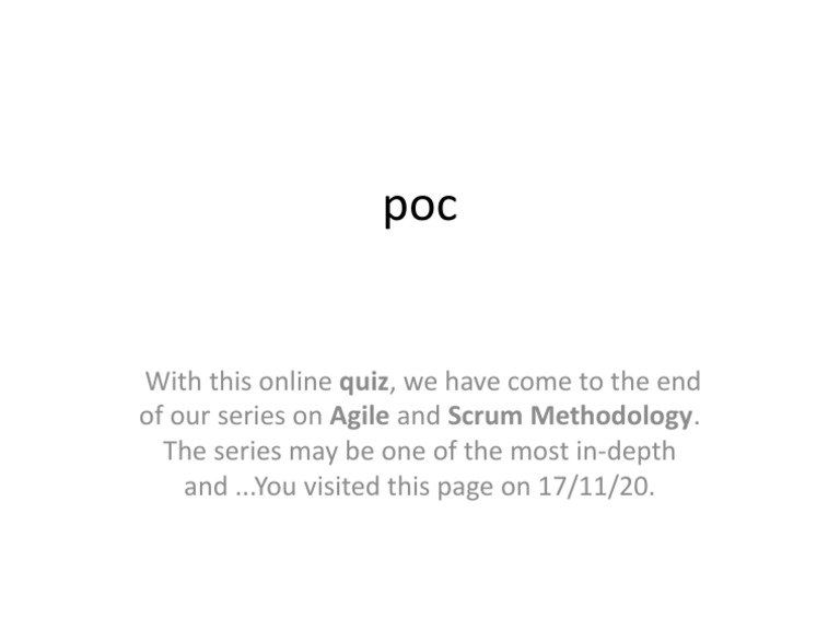 Poc Updated | PDF | Computers | Technology & Engineering