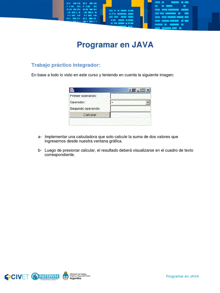 Trabajo Práctico Integrador JAVA | PDF