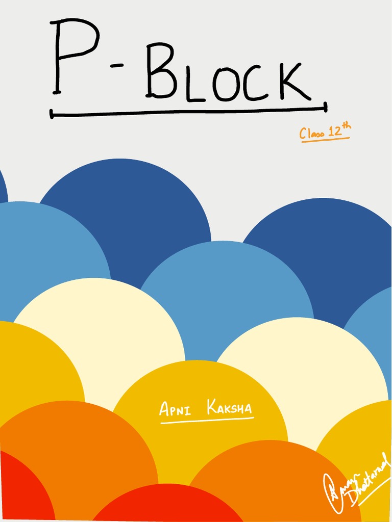 P Block Notes | PDF | Chemical Bond | Applied And Interdisciplinary Physics