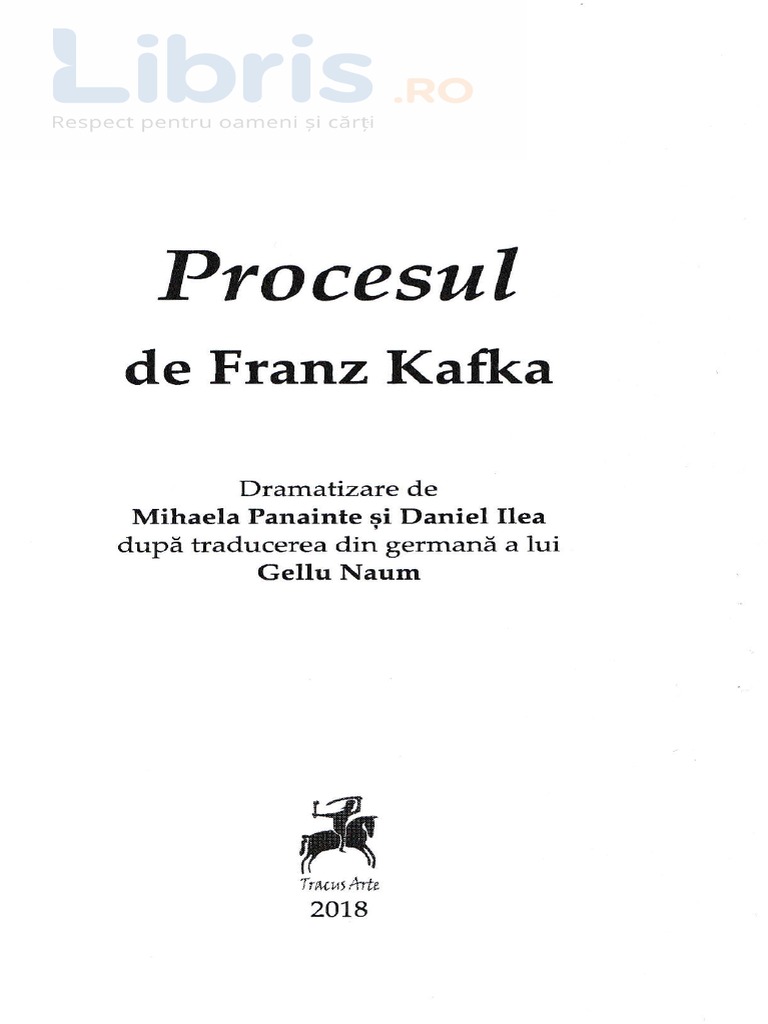 Procesul lui Kafka: Analiză și Context | PDF