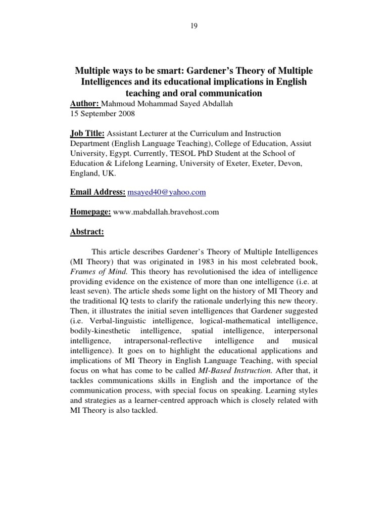 IMPLICATION | PDF | Intelligence | Communication