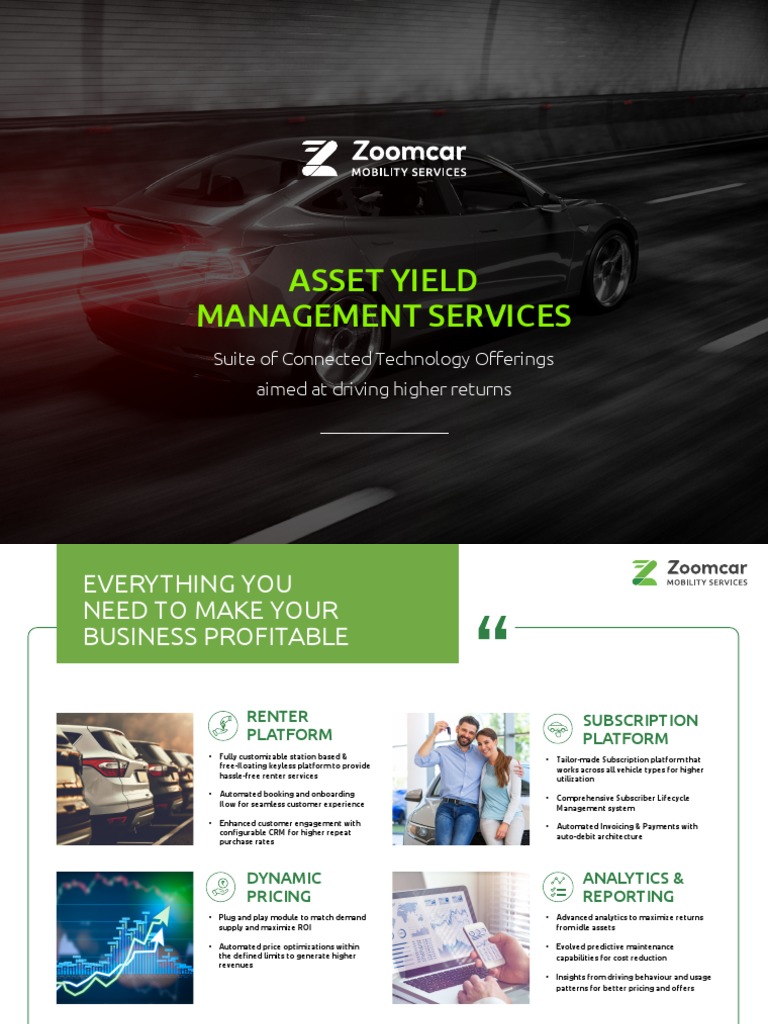 ZS Zoomcar Mobility Services (ZMS) - Subscription 104 | PDF | Subscription Business Model ...