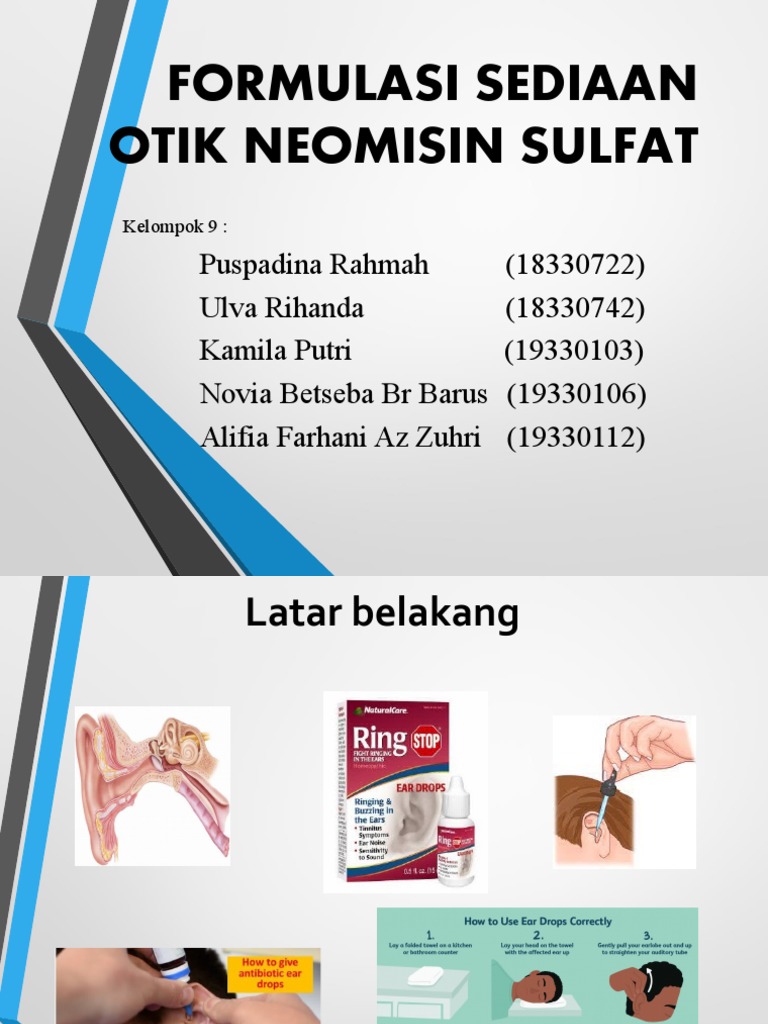 Neomisin Sulfat | PDF | Memasak, Makanan, & Anggur | Kesehatan Holistik