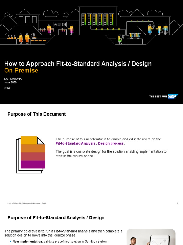 How To Approach Fit-to-Standard Analysis / Design: On Premise | PDF ...