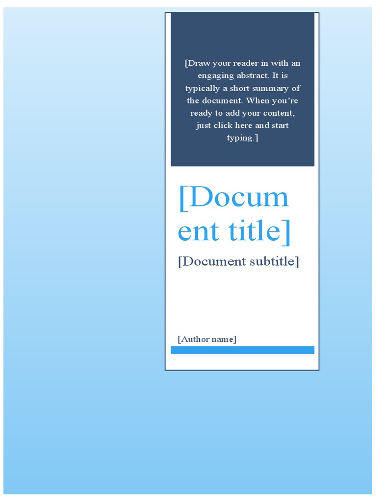 (Docum Ent Title) : (Document Subtitle) | PDF | Cheque | Credit Card