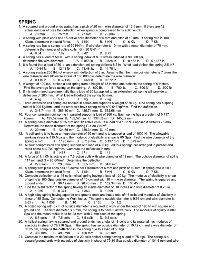 Problem Set No 6 Pdf Pdf 