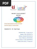 Project Charter ERP | PDF | Enterprise Resource Planning | Employee ...