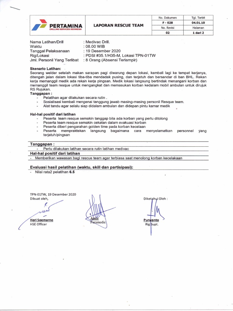 Medivac Drill | PDF