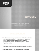 UAS7 Questionnaire | PDF | Chronic Condition | Medicine