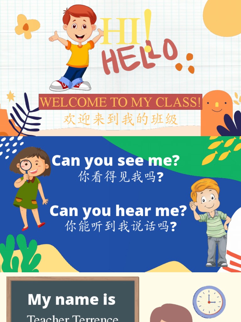 Bilingual Classroom Introduction | PDF | Self-Improvement | Wellness