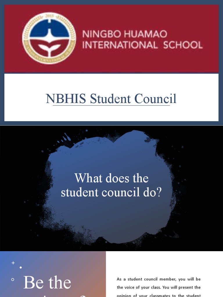 NBHIS Student Council Overview | PDF