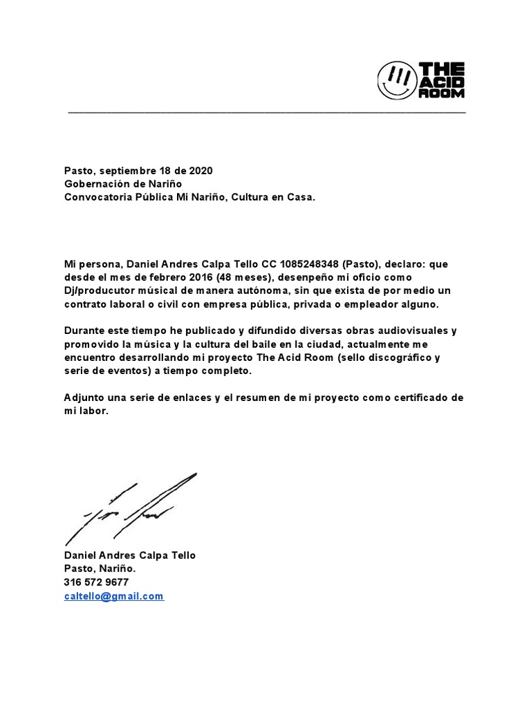Certificado DJ | PDF | Grabación de sonido | Sonido