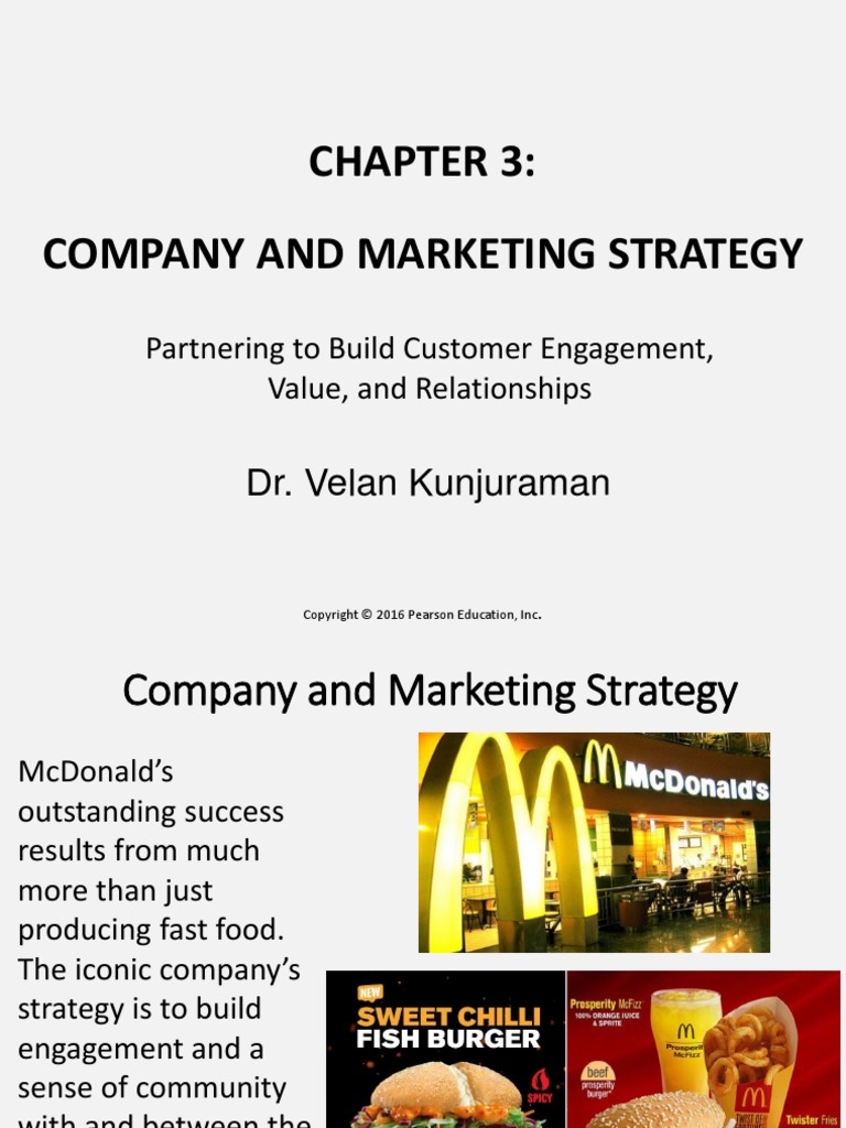 Chapter 3-Company Marketing Strategy | PDF | Marketing Strategy | Marketing