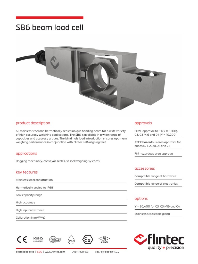 sb6 Datasheet en | PDF | Electromagnetism | Manufactured Goods