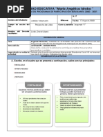 Evaluación Inicial - FOPP | PDF | Toma de decisiones | Cognición