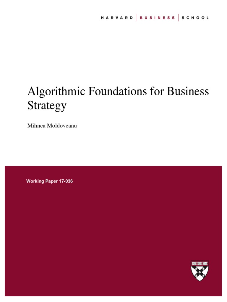 Algorithmic Business Thinking PDF | PDF | Computational Complexity ...