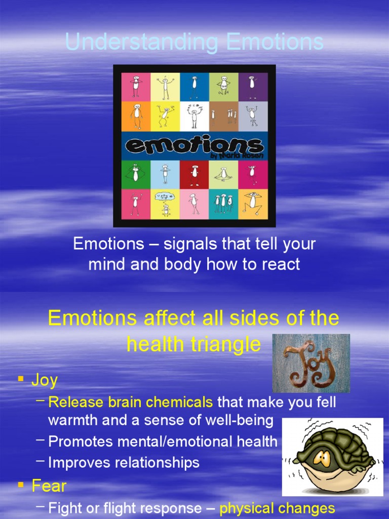 Understanding Emotions: Emotions - Signals That Tell Your Mind and Body ...