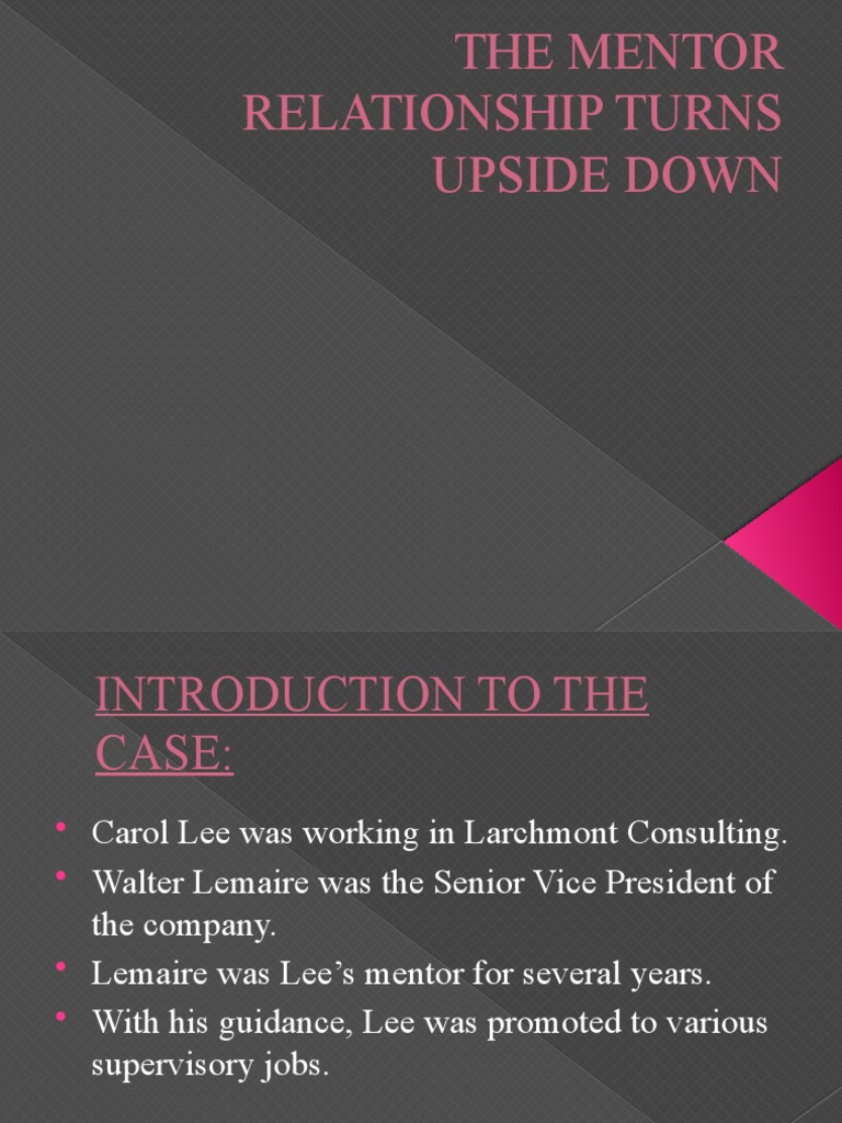 HRM PPT Case Study Mentoring | PDF