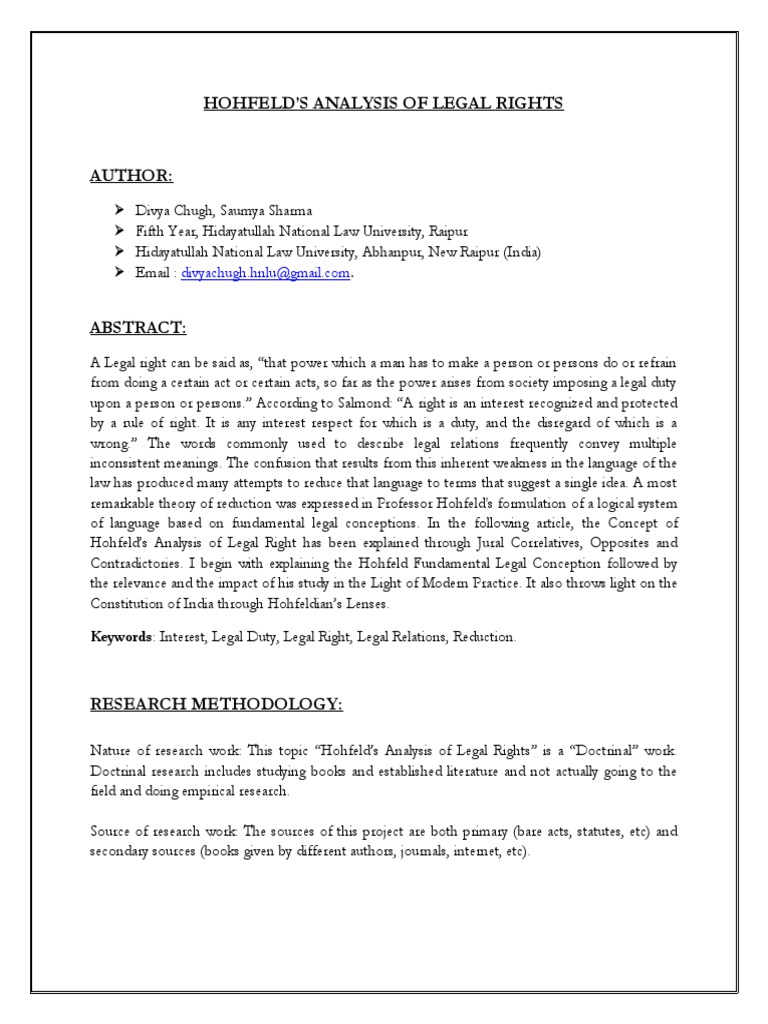 Article Final Divya PDF | PDF | Rights | Liberty