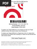 SM Gift Pass Redemption Guide | PDF | Retailing | Business