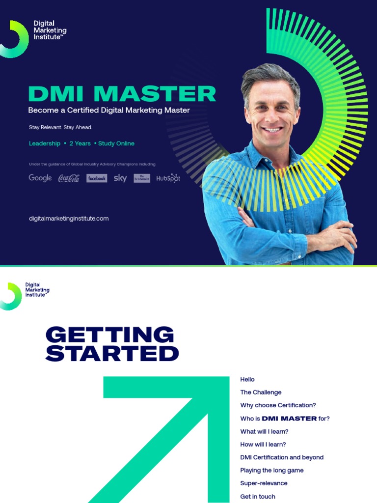 Dmi Master: Become A Certified Digital Marketing Master | PDF