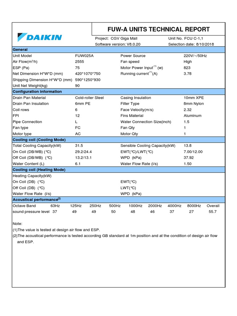 Fcu Technical | PDF | Flow Measurement | Pipe (Fluid Conveyance)