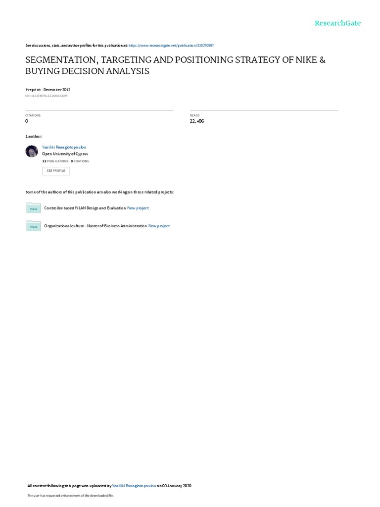 Segmentation Targeting and Positioning S | PDF | Market Segmentation ...