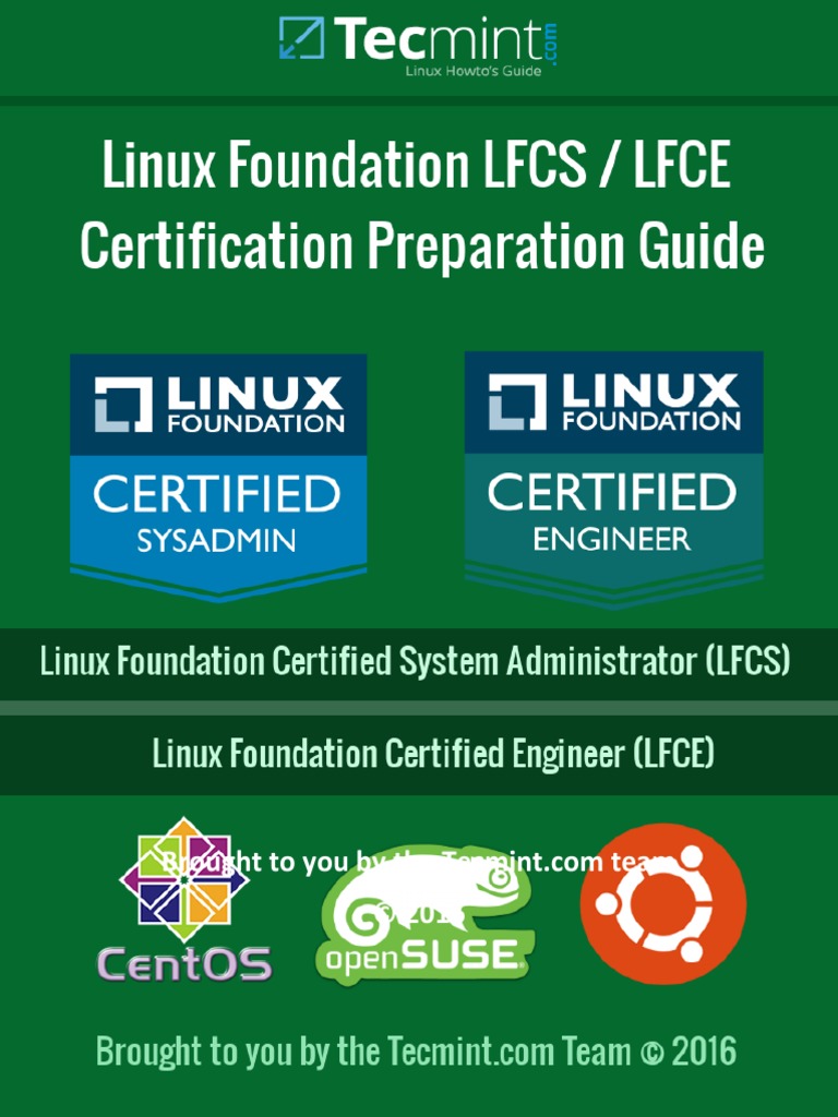 Linux Foundation Certified LFCE LFCS E Book!!!!!!!!!! | PDF | Domain Name System | File System