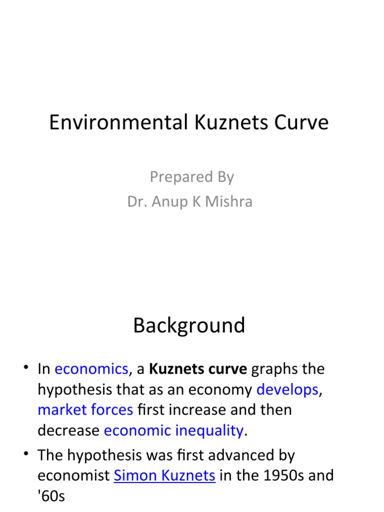 10-BA - Envirionmental Kuznets Curve | PDF | Natural Environment | Policy