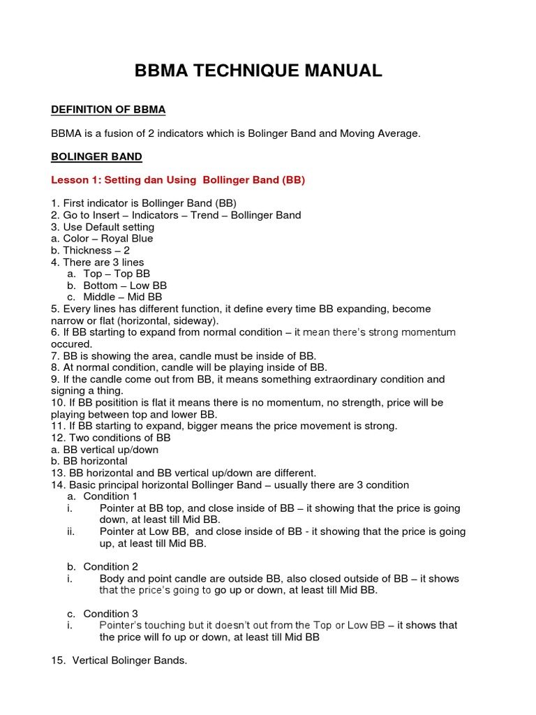 BBMA Trading Strategy PDF | PDF | Business