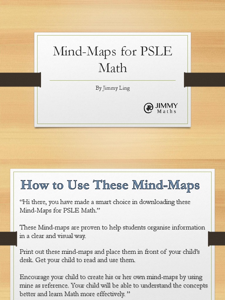 Mind Maps For Psle Math PDF | PDF