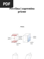 Površina I Zapremina Četvorostrane Piramide | PDF