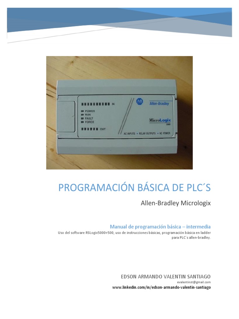 Manual de Programacion de PLC S Allen Bradley | PDF | Programa de ...