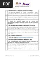 USM Postgraduate Student Handbook | PDF | Thesis | Doctorate