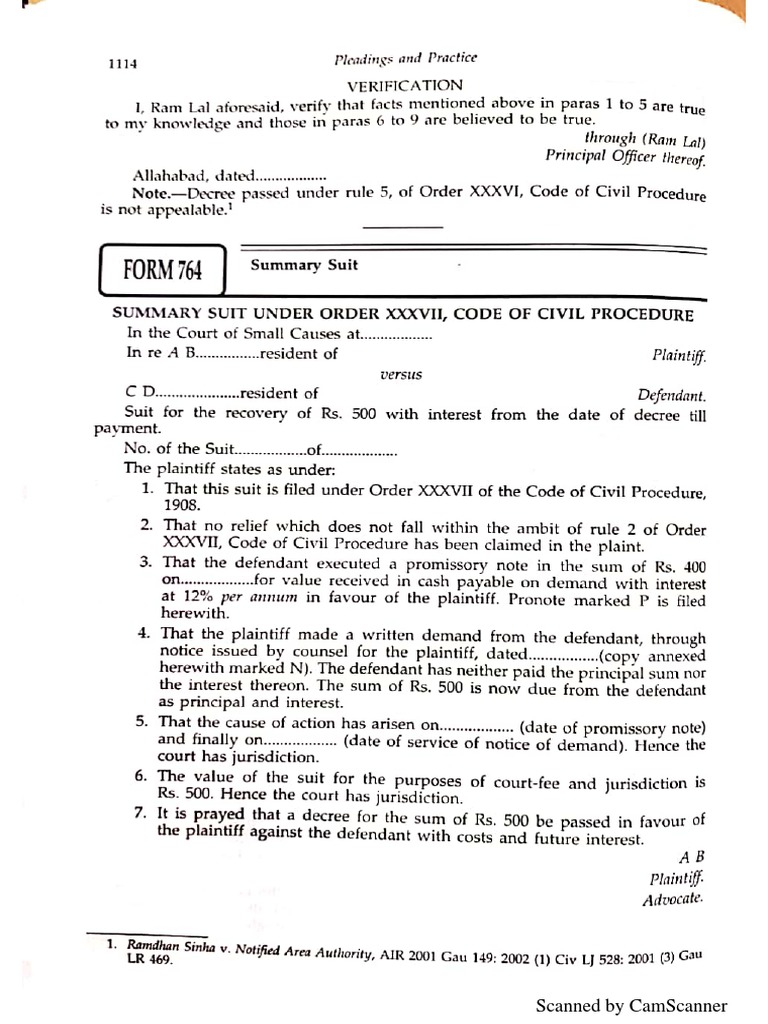 Summary Procedure | PDF