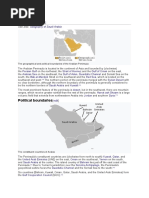 Map of The Arabian Peninsula | PDF