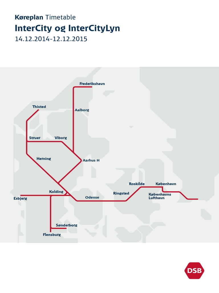 InterCity Og InterCityLyn K15 DSB | PDF