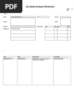 Planned Task Observation Worksheet | PDF | Personal Protective ...
