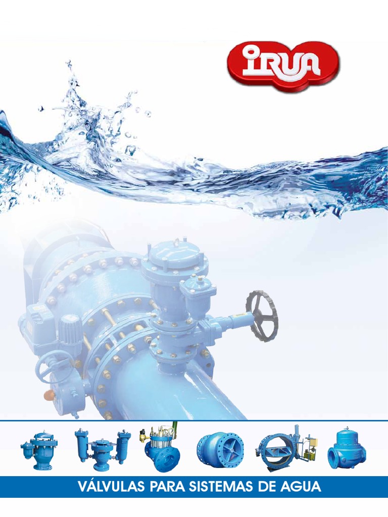 Válvulas y Hidrantes IRUA para Agua | PDF | Acero | Revestimiento