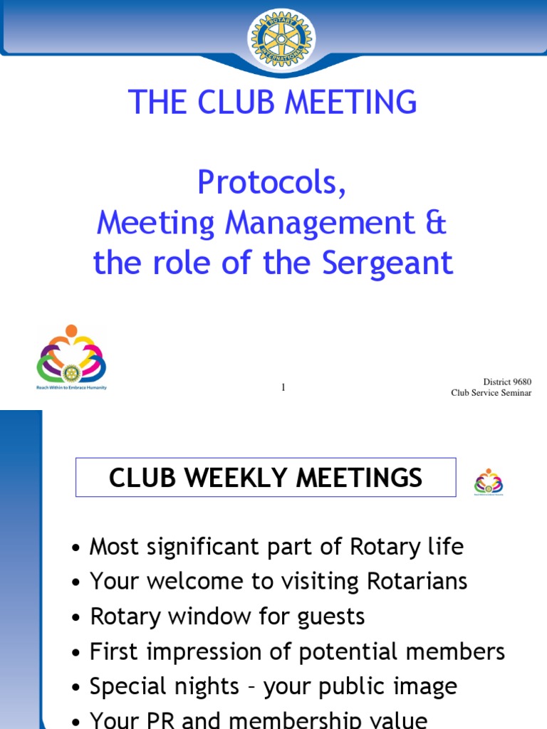 Meeting Management Pdf