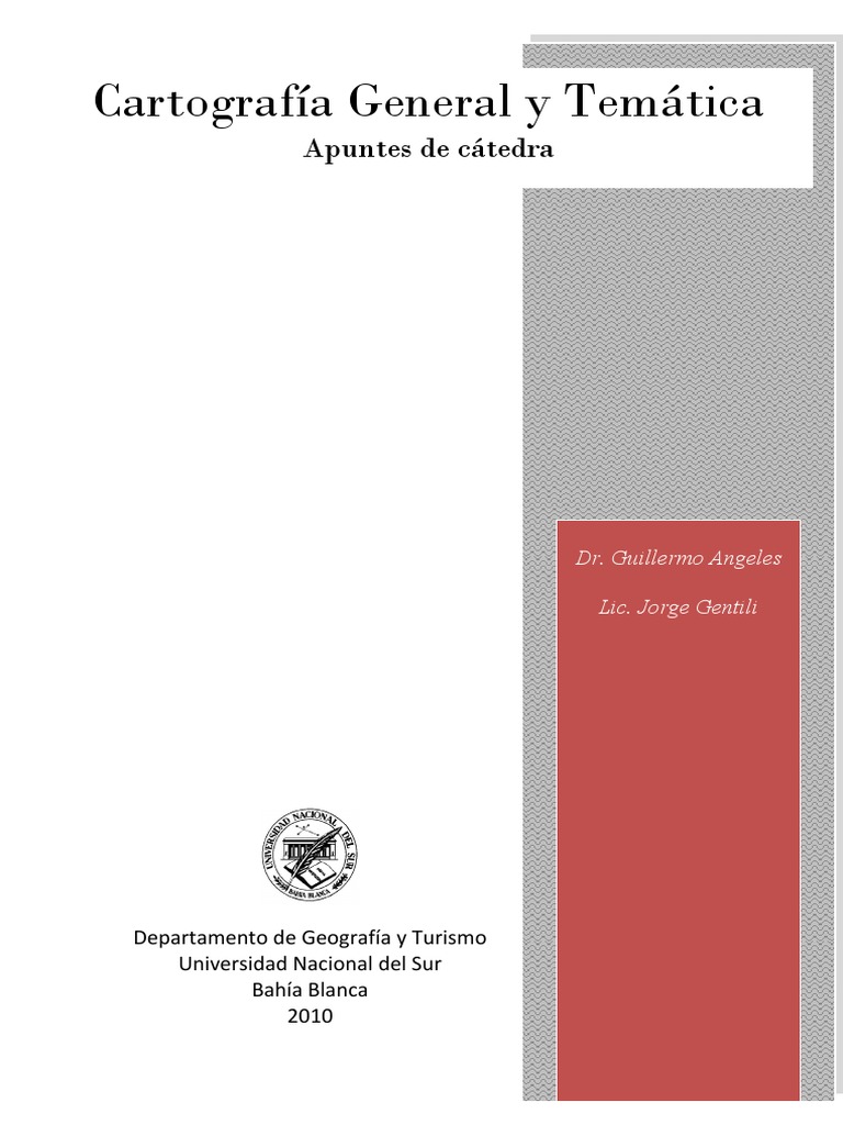 Cartografia General y Tematica-Apuntes de Catedra PDF | PDF | Sistema ...