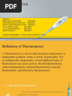 Parts of A Thermometer and Its Function Visual Aids | PDF | Teaching ...